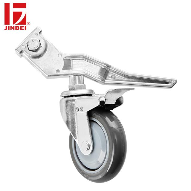 JINBEI JB11-036B 25x25mm M11-Caster Kit(3lü) Işık Standı Tekerleği - Paraflaş Deposu