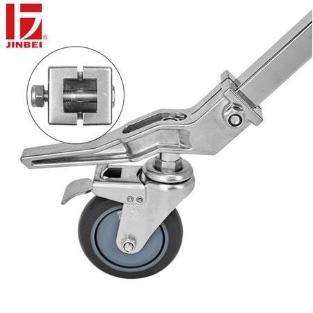 JINBEI JB11-036B 25x25mm M11-Caster Kit(3lü) Işık Standı Tekerleği - Paraflaş Deposu